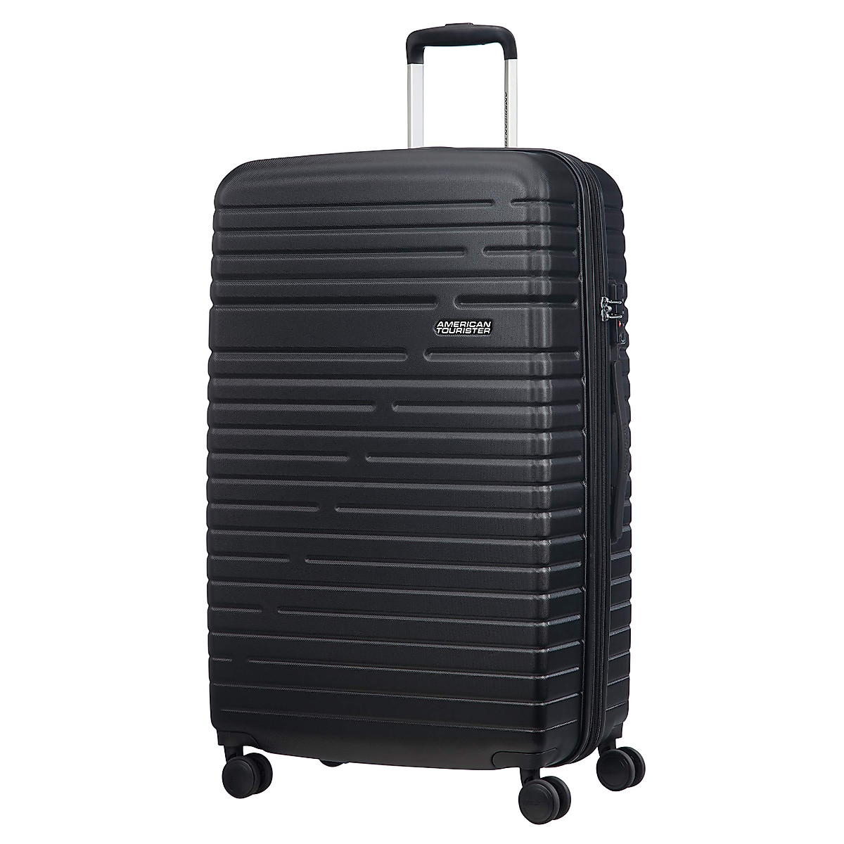 American Tourister Spinner 79 Expandable, Jet Black (Black), Large