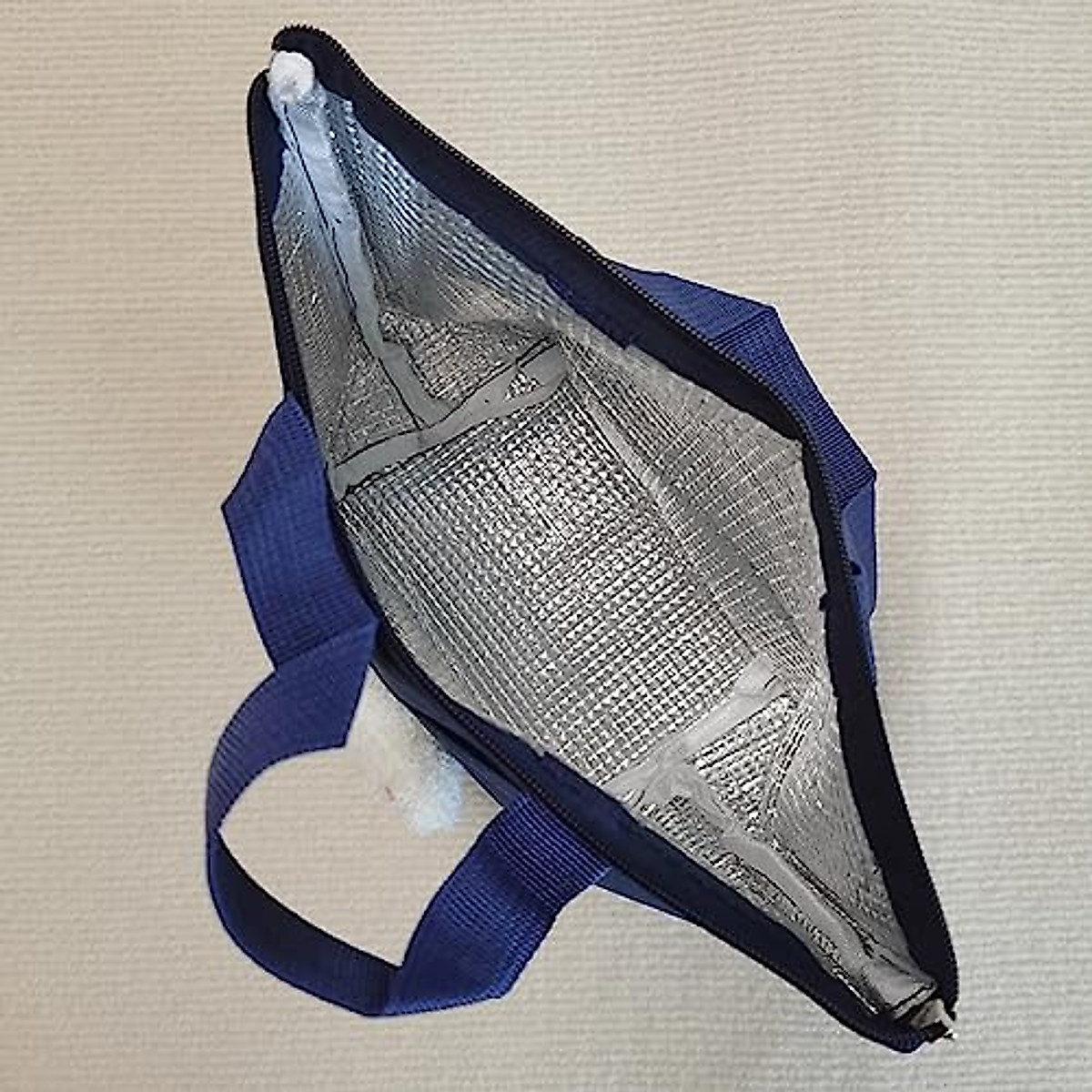 Josfey Kawaii Lunch Bag Cute Lunch Box Aesthetic Lunch Bag Insulated Lunch Bag Women Lunch Box Lunch Bag for Women (Navy Blue-A)