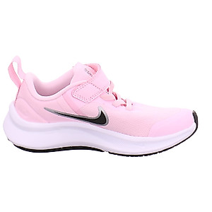 NIKE Unisex Kid's Sneakers Gymnastics Shoe, Pink Foam Black 01, 34 EU