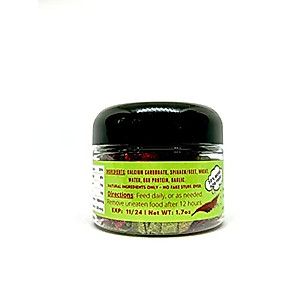 Calcium + Nutrition - Great for Picky Eaters and Growth - Snails, Shrimp, Bottom Dwelling Fish, Plecos, Crabs, and More! … B09X3LBXZP