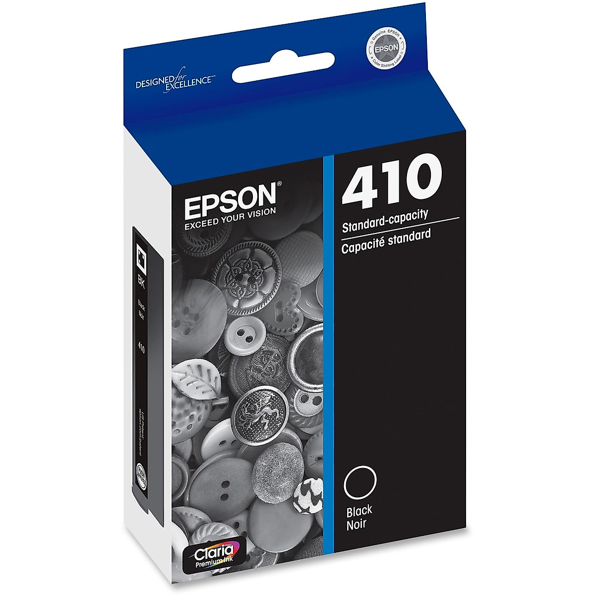 EPSON T410 Claria Premium - -Ink Standard Capacity (T410020-S) for select Epson Expression Premium Printers, Black