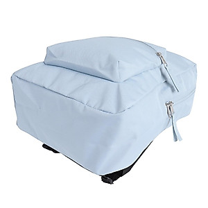 JanSport Cross Town Backpack - School, Travel, or Work Bookbag with Water Bottle Pocket, Blue Dusk