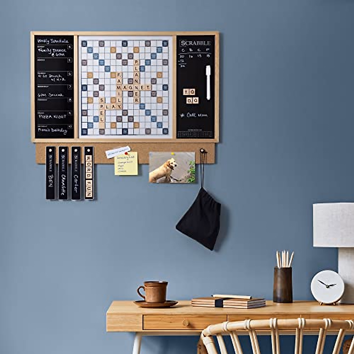 WS Game Company Scrabble Message Center