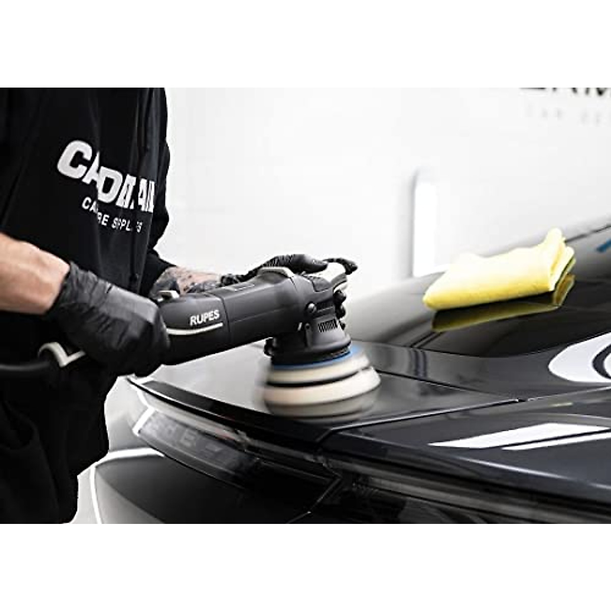 CARPRO Gloss Pad - Extreme High Gloss, Made of Unique Japanese Open Cell Polyurethane Foam, Beveled Profile, Both Dual Action and Rotary Machines - 5" (Pack of 1)