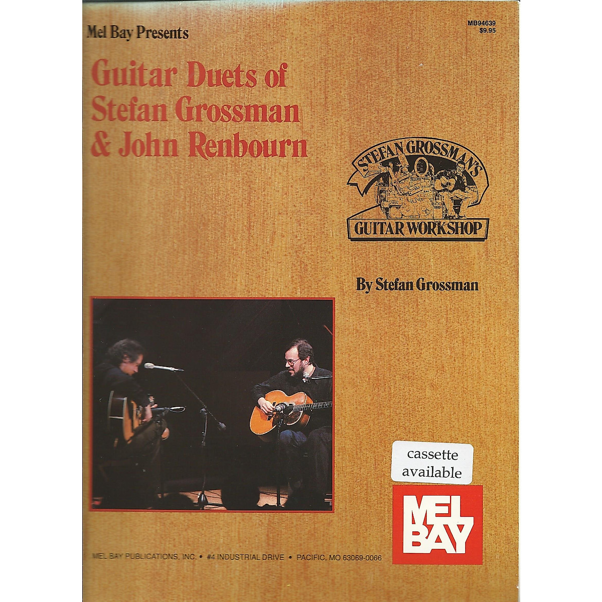 Mel Bay Presents Guitar Duets of Stefan Grossman & John Renbourn
