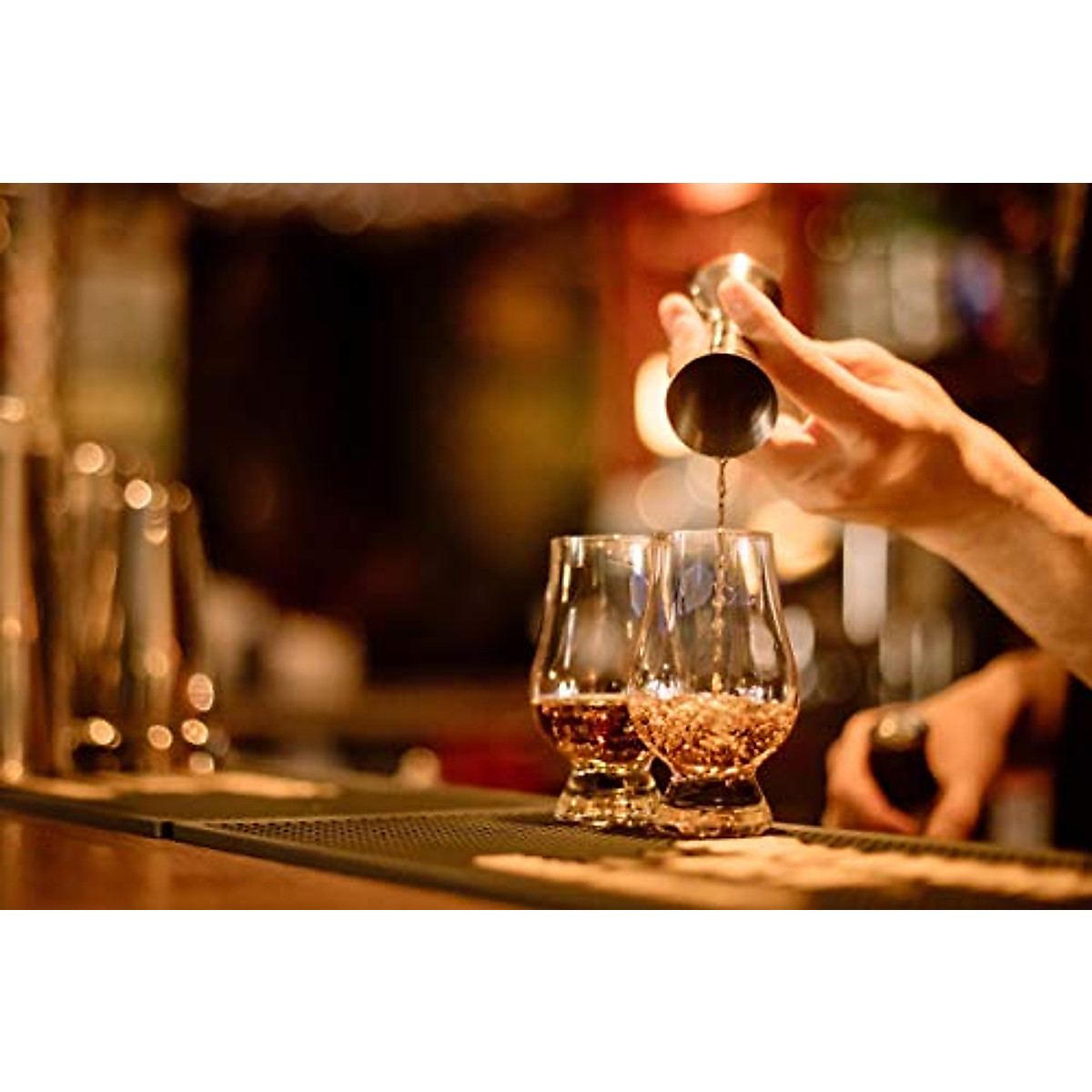 The WEE Glencairn Crystal Whiskey Glass, Miniature Whisky Tasting Glass, Set of 6