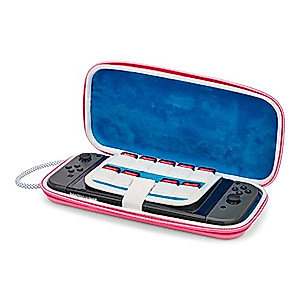 PowerA Travel Pro Slim Case for Nintendo Switch Systems - Kirby Power, Hard Shell, Protective Case, Gaming Case, Console Case