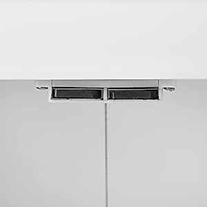 Crosley Furniture Savannah Wall Cabinet, White