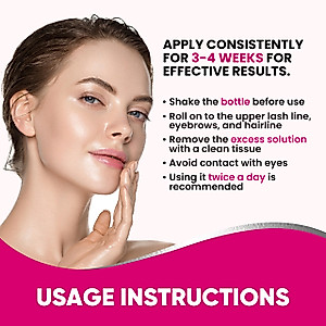 Botanika Life Natural Eyelash Growth Serum & Eyebrow Growth Serum | Lash Serum for Eyelash Growth | Eyebrow Serum to Grow Brows, Making them Longer & Thicker | Made in USA - 6ml