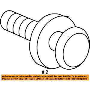 Honda 93405-06016-08 Bolt Genuine Original Equipment Manufacturer (OEM) Part