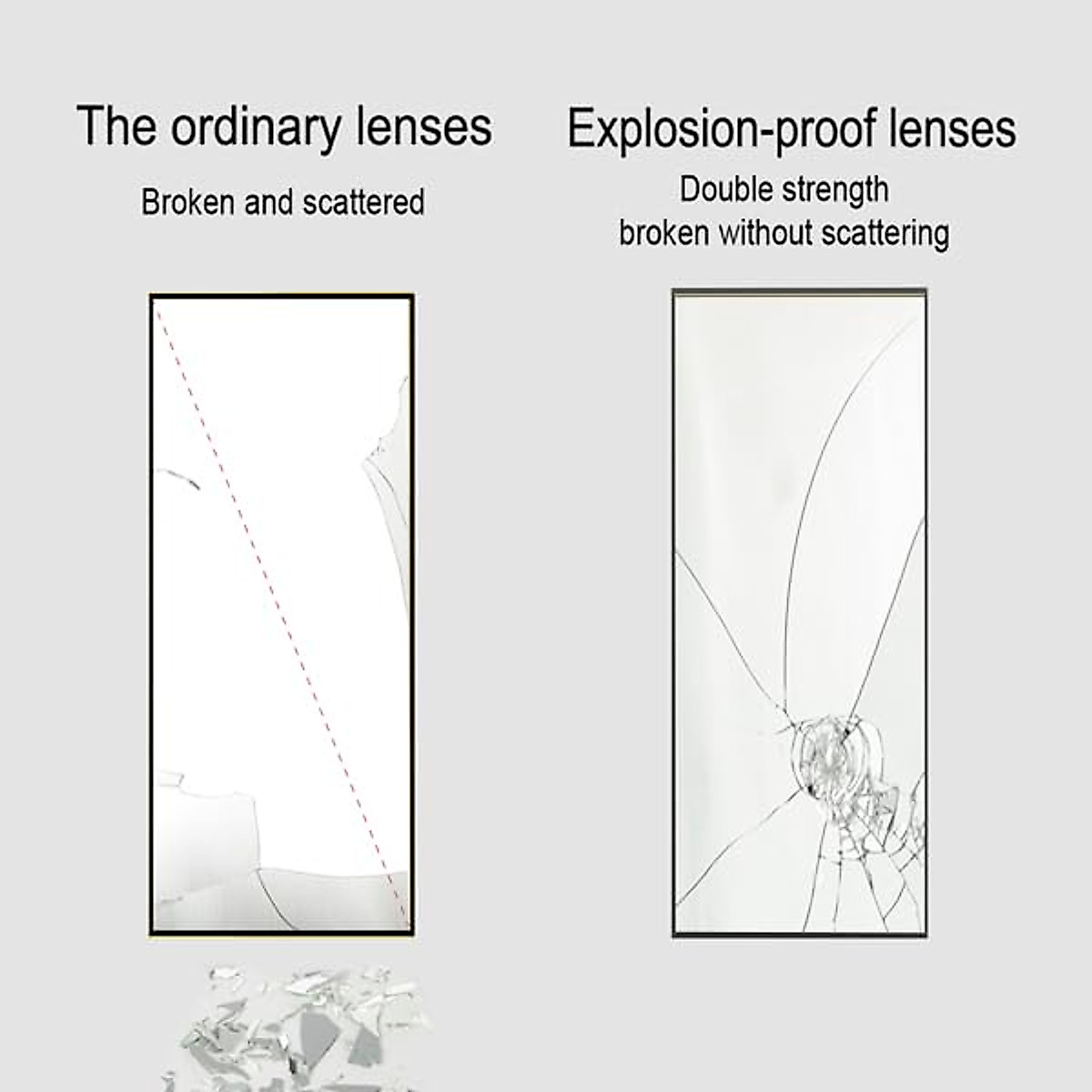 Black Full Length Floor Mirror with Stand for Bedroom and Bathroom Large Wall Hanging Mirror with Shatterproof for Living Room and Closet Aluminum Alloy Frame, Big Size, Free Standing, Gym Mirror