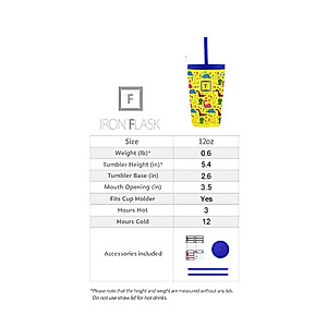 IRON °FLASK Classic Tumbler - 32 Oz, Vacuum Insulated Stainless Steel, Hot Cold, Double Walled, Thermo Travel Mug, Water Metal Canteen