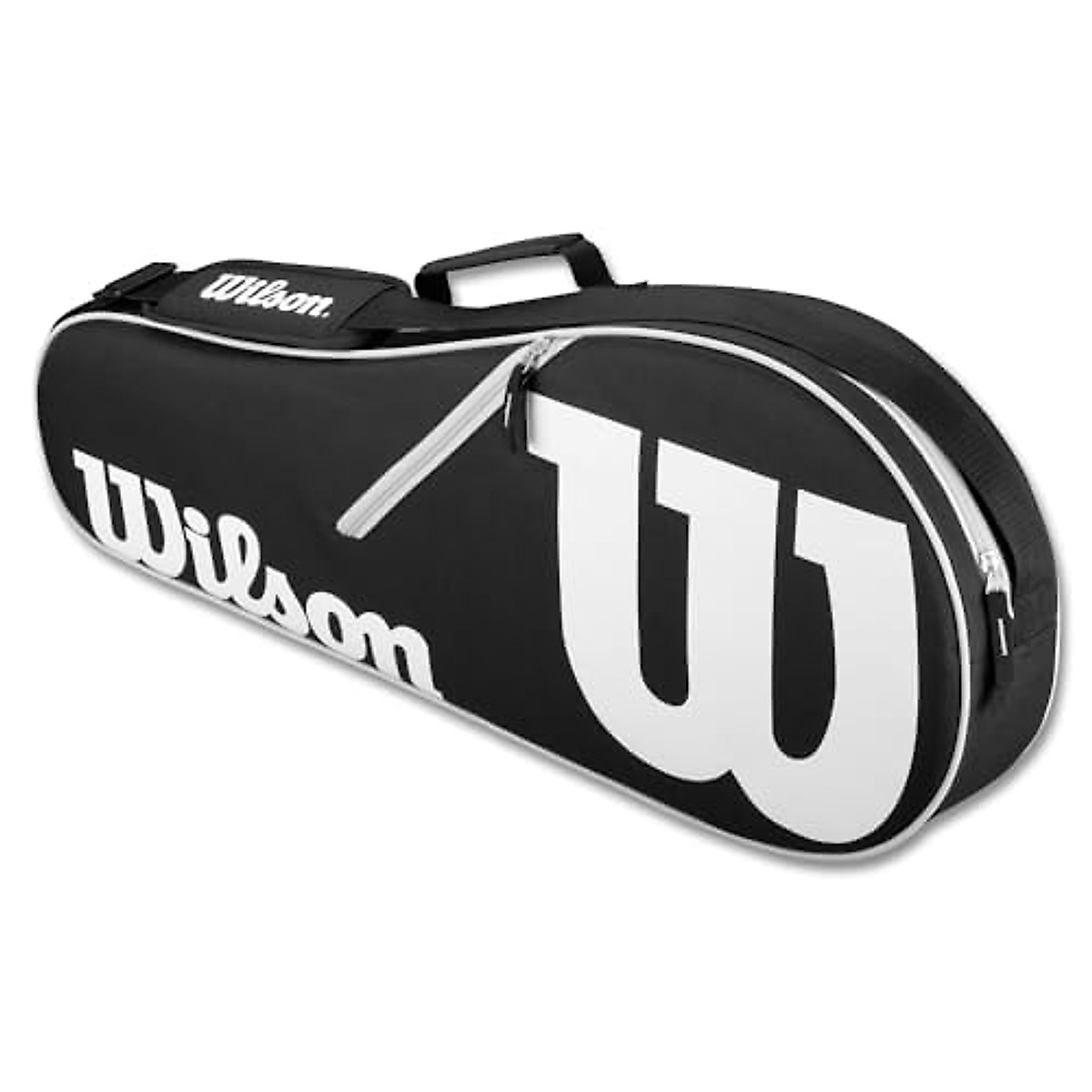 Wilson US Open BLX Tennis Racquet (4 3/8" Grip) Bundled with (1) Wilson Advantage II Tennis Bag (Black)