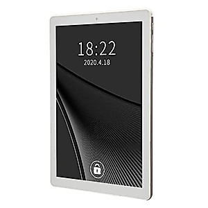 lennis Tablet PC, USB C 100-240V Charging Port 10 Inch Tablet 3GB RAM 64GB ROM WiFi for Daily Use (US Plug)