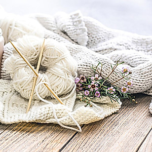 Yarn for Crocheting and Knitting, QLRFFLJOY Soft Crochet Yarns Skeins Multicolored Yarn Balls DIY Yarn Skein for Making Shoes, Sweater, Hat, Gloves, Scarf, Socks