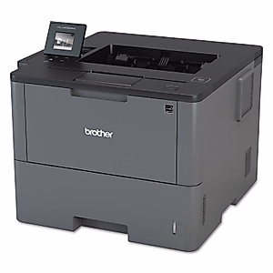 Brother Monochrome Laser Printer, HL-L6300DW, Wireless Networking, Mobile Printing, Duplex Printing, Large Paper Capacity, Cloud Printing, Amazon Dash Replenishment Ready