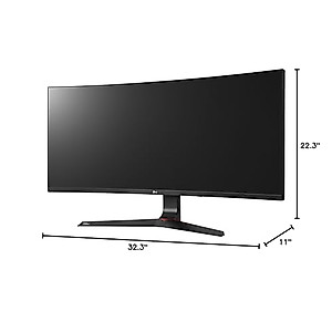 LG 34UC89G-B 34-Inch 21:9 Curved UltraWide IPS Gaming Monitor with G-SYNC