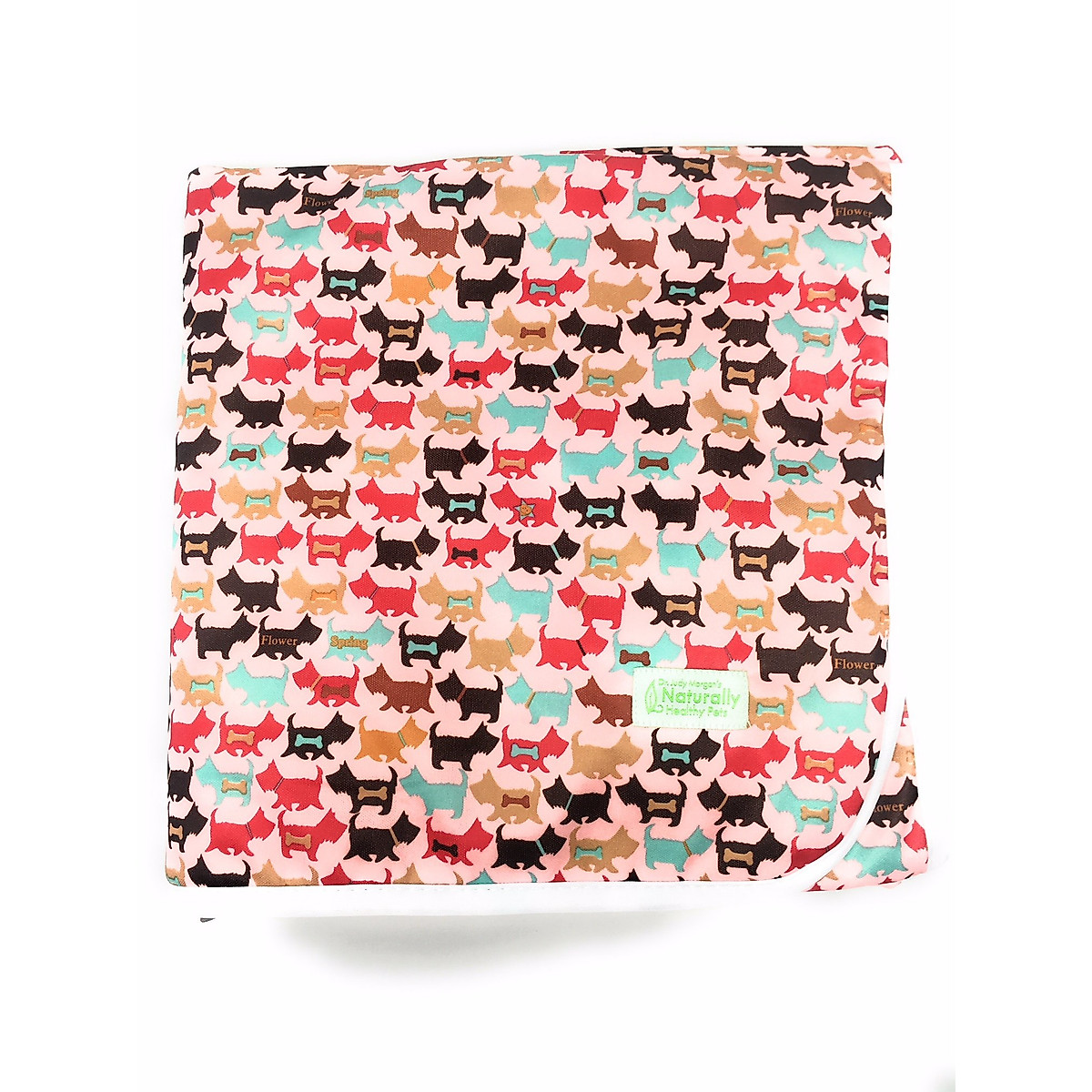 Ultrasoft Washable Large 29" x 29" Changing Pad, Puppy Training Pad, Incontinence Pad (Pink Dogs)
