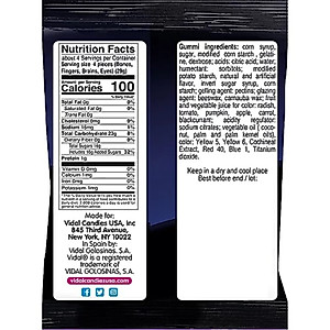 Halloween Gummy Bulging Eyeballs, Individually Bagged Candies, Freaky Candy Packs, (Pack of 3)