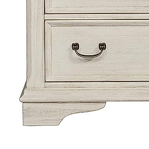 Liberty Furniture Industries Bayside 5 Drawer Chest, W38 x D18 x H54, White