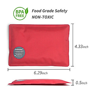 Cerbonny Ice Packs for Lunch Boxes, Freezer Packs for Coolers, Keep Food Cold