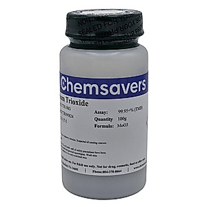 Molybdenum Trioxide, 99.95+% (Trace Metals Basis), 100g