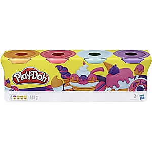 Play-Doh Classic Colors Wave- Purple,Blue, Pink, Orange