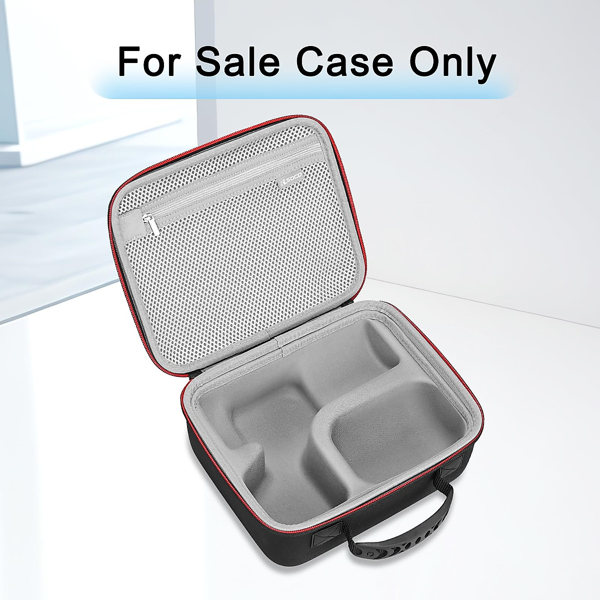 RLSOCO Case for Shure SM7B Dynamic Vocal Microphone & Shure MV7+ / MV7X / MV7 Podcast Dynamic Microphone (Black)