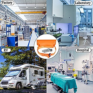 Propane Tank Holder, Propane Tank Mount ABS Gas Cylinder with Installation Expansion Screws and 59 Inch Strap Supported 4"-16" Cylinders, Propane Tank Cylinder Rack for Boat,RVs ,Trailers (Grey,1pc)