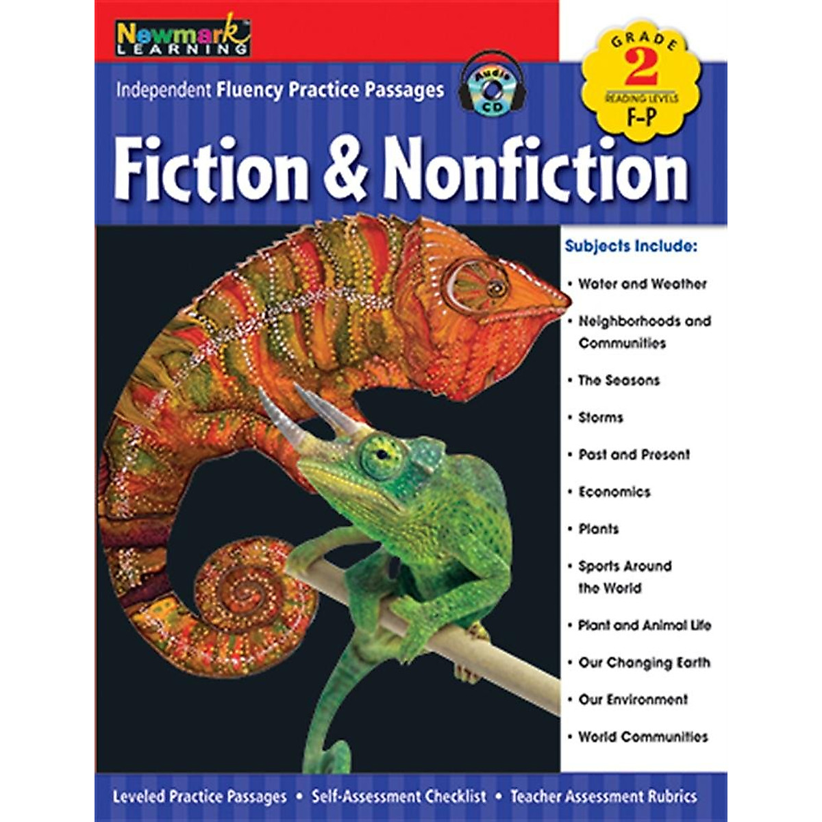 Independent Fluency Practice Passages: Fiction and Nonfiction Grade 2 with Audio CD