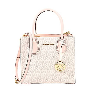 Michael Kors MERCER MEDIUM MESSENGER CROSSBODY SATCHEL POWDER BLUSH MULTI