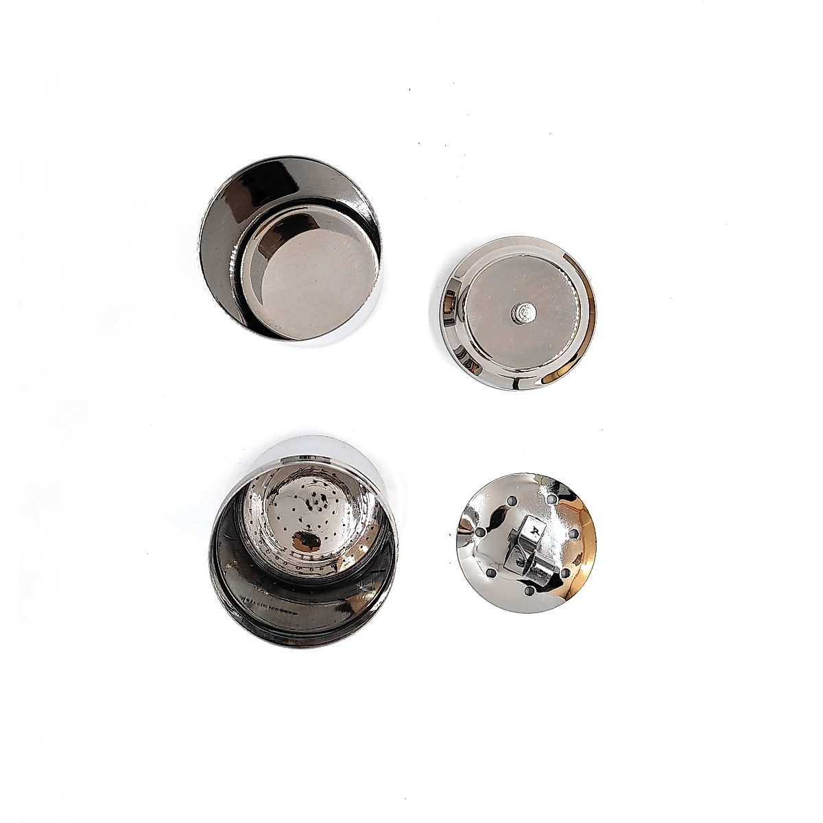 KERAM south indian drip coffee maker 4/5 cup 10.14 Oz(300 ml) permanent/reusable phin filter small/mini-metal SS 304 for camping manual dripper makers