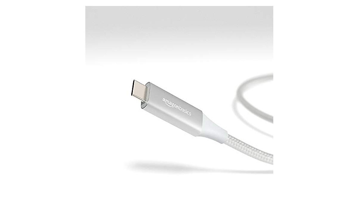 Amazon Basics USB-C to USB-C Cable - 100W Fast Charging & Data Transfer