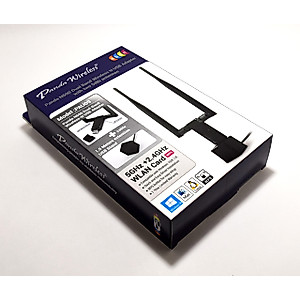 Panda Wireless PAU09 N600 Dual Band (2.4GHz and 5GHz) Wireless N USB Adapter W/Dual 5dBi Antennas - Windows 7/8/8.1/10/11, Mint, Ubuntu, openSUSE, Fedora, Centos, Kali Linux and Raspbian