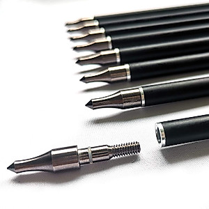 Musen Archery 30/28 Inch Carbon Practice Targeting Arrows with Removable for Youth Compound & Recurve Bow Target (Pack of 12)