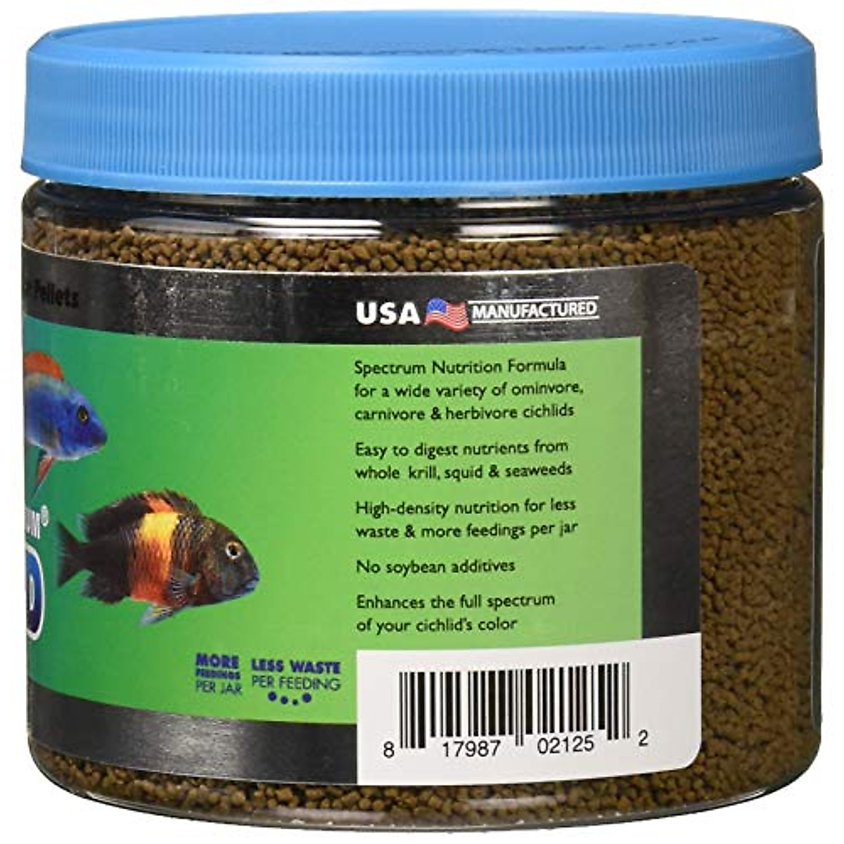 New Life Spectrum Naturox Series Cichlid Formula Supplement, 300g
