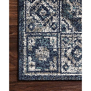 Loloi Joaquin JOA-03 Area Rugs, 1'-6" x 1'-6" Sample Swatch, multi