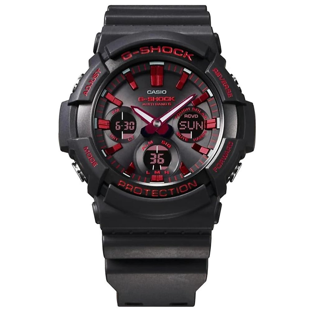 G-Shock GA100BNR-1A Black/Red One Size