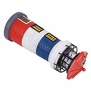 Naroote wosumeouse, Easytic Rotating Light Lighthouserightness Led Beads Waterproofme(Red Blue White)