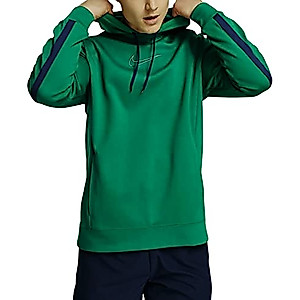 Nike Dri-FIT Men's Long-Sleeve Hooded Training Top Shirt (as1, alpha, l, regular, regular, Standard, green)
