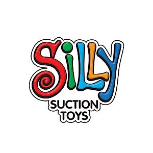 Nuby Silly Three Prong Interactive Suction Toy with Built-in Rattle, Red