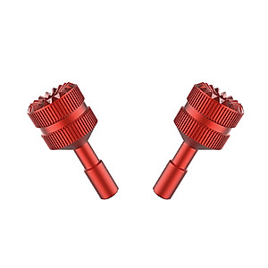 Anbee Mini 3 Pro Drone CNC Aluminum Controller Stick Replacement Joystick Thumb Rocker Compatible with DJI Mini 3 Pro Drone and DJI RC Smart Controller (Red)