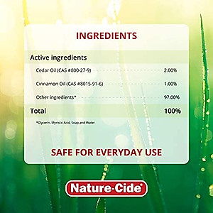 Nature-Cide Insect Repellent. Combats and Repels Many Outdoor Pests. Safe for Use Around Children and Pets (8 oz.)