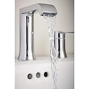 MOEN Genta 8 in. Widespread 2-Handle Bathroom Faucet in Chrome