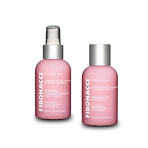 FibonacciBeauty NEW Fibonacci Beauty Synthetic Wig Shampoo & Conditioner Combo Pack Premium Care Solution, Soak Rinse/Spray Go Revitalizes, Moisturizes, Detangles TSA Approved, 3.4 Fl Oz (Pack of 2)