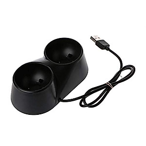 Dual USB Charging Dock Station Stand for PS4 4 VR PSVR Controller