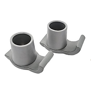 ComsenMed Walker Glide Skis, Universal Fit, Extra Durable,for 1 1/8 Inch Tubes,Universal Replacement Glide Caps,Heavy Duty Walker Coaster Skis for,Walker Parts,Walker Tips,(Gray) 1 Pair