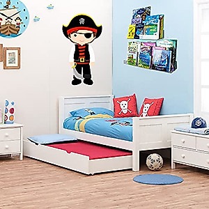 Huji 16 Inch Clear Acrylic Shelf with Rounded Corners for Books, Collectibles, Photos, Coffee Mugs, Makeup, Funko Pops, Toys, Spice Rack (Two Shelves)