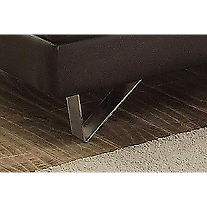 Poundex F6984 Bobkona Isidro Faux Leather sectional