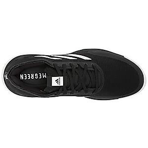 adidas Women's Crazyflight Volleyball Shoe, Black/White/Black, 8